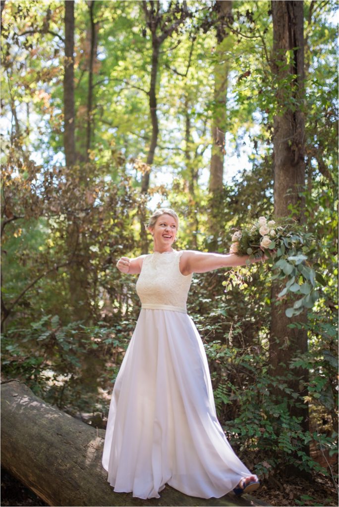 Julie + Michael // Intimate, Outdoor Wedding at Home in Columbus ...