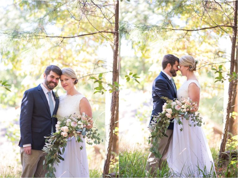 Julie + Michael // Intimate, Outdoor Wedding at Home in Columbus ...