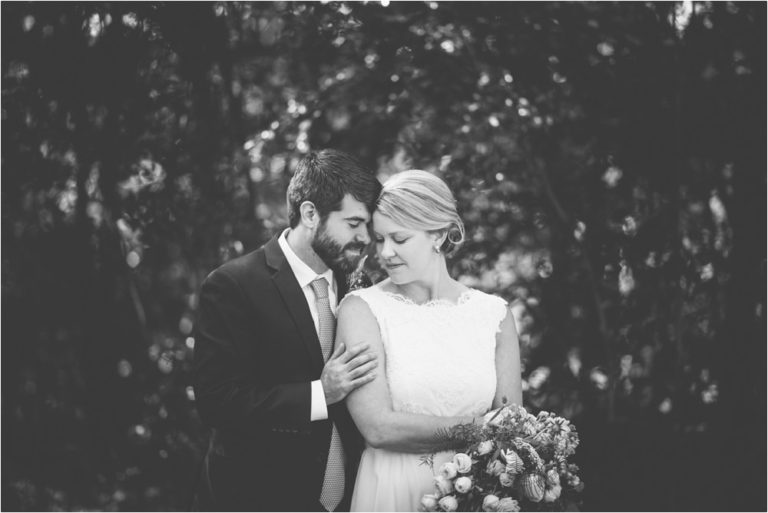 Julie + Michael // Intimate, Outdoor Wedding at Home in Columbus ...