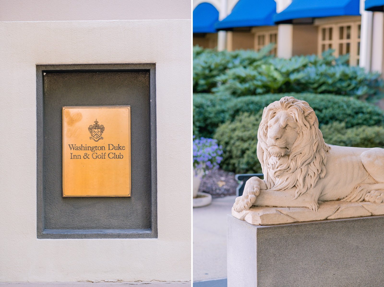 Laura + William's Duke Chapel and Washington Duke Inn Wedding